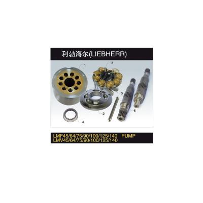China Liebeherr LMF LMV Hydraulic Pump Parts Steel Iron Copper 6 Month Warranty for sale