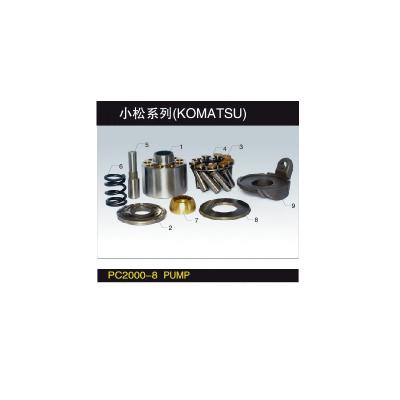 China Komatsu PC2000-8 Hydraulic Pump Parts Steel Iron Copper Construction Half Year Warranty for sale