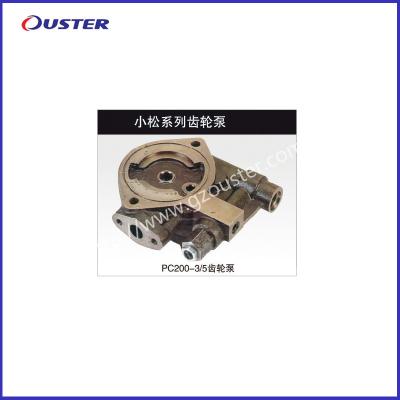 China Komatsu PC200-3/5 Hydraulic Gear Pump Steel Iron Copper 6 Month Warranty for sale