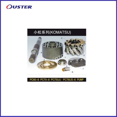 China Komatsu Hydraulic Pump Repair Kit PC60-8 PC70-8 Steel Iron Copper 6 Month Warranty for sale