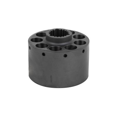 China Precision Steel Iron Copper Cylinder Block for Yuken Hydraulic Pump Parts 6 Month Warranty for sale