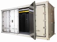 China 40FT Cold Rolled Steel Prefabricated Containerized Data Center with Hot Air Containment for IT Systems for sale