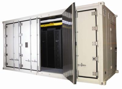 China 40FT Cold Rolled Steel Prefabricated Containerized Data Center with Hot Air Containment for IT Systems for sale