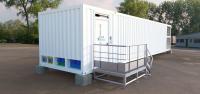 China Cold Rolled Steel Prefabricated Data Center with 1100kg Static Payload for Fast Deployment for sale