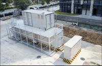 China Cold Rolled Steel Prefabricated Data Center with 1100kg Static Payload for Fast Deployment for sale