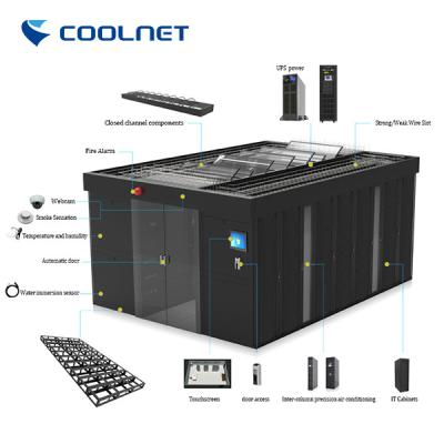 China Modular Data Center with 22 Racks 40KW Cooling Capacity and Modular UPS for Efficient Deployment for sale