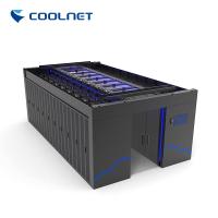 China Modular Data Center with Dual Row Cabinets and Cold Hot Aisle Featuring 8 Racks 3KW Rack Power and 2*30KW Cooling Capacity for sale
