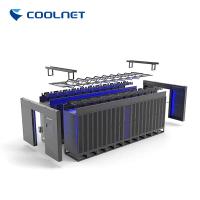 China Modular Data Center with Cold Aisle Containment Featuring 90KVA UPS Capacity and 4*20KW Cooling Capacity for 12 Racks for sale