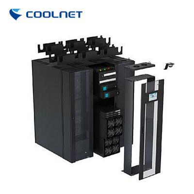 China Modular Data Center with InRow Air Conditioner and 2.0mm Cold Rolled Steel for 1100kg Static Payload for sale