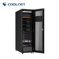 China Double EC Fan Cooling System Micro Data Center with DC Inverter Rack Mounted PAC Units and Fully Sealed Design for Edge Computing for sale