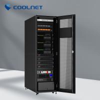 China 10 Inch Integrated Monitor 42U Cabinet Micro Data Center with 220V/380VAC Power Supply for Financial Outlets for sale