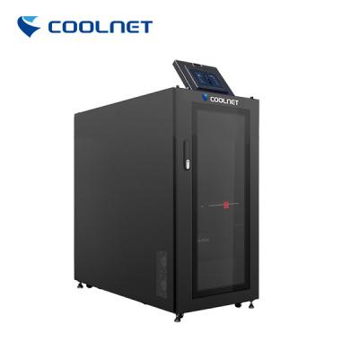 China 16U Fully Enclosed Micro Data Center with DC Inverter Cooling for Edge Computing in Enterprise Branch Computer Rooms for sale