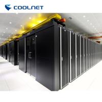 China Modular Data Center with Precision In-Row Cooling and 1100kg Static Payload in Cold Rolled Steel Construction for sale