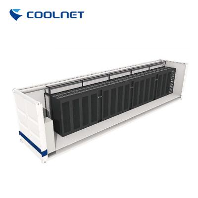China Customizable Logo Containerized Data Center with 1100kg Static Payload and 2.0mm Cold Rolled Steel Construction for sale
