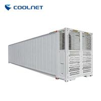China White Modular Data Center Container with 2.0mm Cold Rolled Steel and 1100kg Static Payload for Fast Deployment for sale
