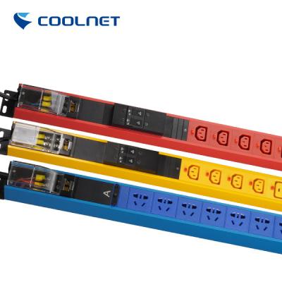 China Horizontal Vertical Installation Rack Power Distribution Unit with AC DC Input and Real-time Power Monitoring for sale