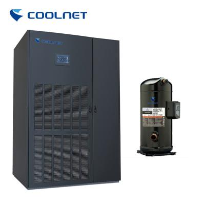 China Black Dual Cooling Precision Air Conditioning System with 26-102KW Cooling Capacity and Centrifugal EC Fan for Computer Rooms for sale
