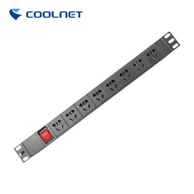 China Intelligent Power Distribution Unit with Built-in Switch Smart PDU 16-60A Current and 380-416VAC Rated Power for sale