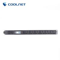 China Black 48-bit Output Power Distribution Unit with Aluminum Shell for IDC Engine Room and Data Centers for sale