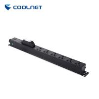 China Black 48-bit Output Power Distribution Unit with Aluminum Shell for IDC Engine Room and Data Centers for sale