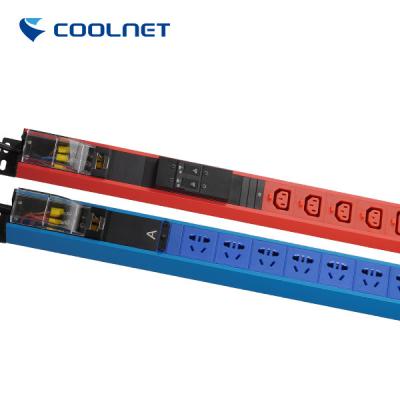 China AC Single Phase Intelligent PDU with 48-bit Output, Remote Monitoring, and Overload Protection for Data Centers for sale