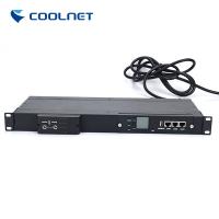 China Aluminum Shell Integrated PDU with Real-time Power Monitoring and 8 Way Rack Power Distribution Unit for sale