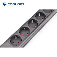 China 63A Current Custom Colors Power Distribution Unit PDU with Operating Temperature -10℃ to +75℃ for sale