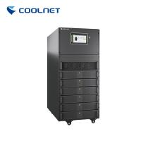 China 380/400/415VAC Modular Online UPS with 95% Efficiency and 2U Rack Mounted Double Conversion Power Supply for sale