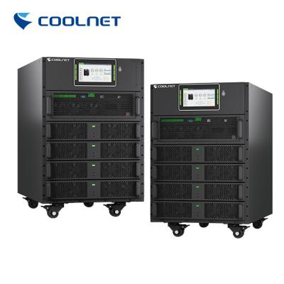 China Modular UPS Uninterruptible Power Supply with 20kVA-180kVA Capacity Double Conversion and 7 Inch Touch Screen for sale
