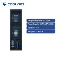 China 30kW R410A In-row Precision Air Conditioner with 9200 m3/h Airflow for Data Centers for sale