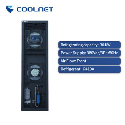 China 30kW R410A In-row Precision Air Conditioner with 9200 m3/h Airflow for Data Centers for sale
