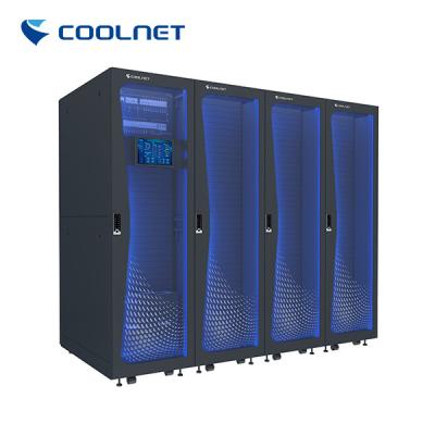 China 26U 42U Smart Integrated Micro Data Center Cabinet with Glass Door for Edge Computing Applications for sale