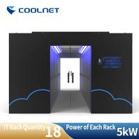 China Coolnet Compact Modular Data Center Unit with 1100kg Static Payload IP20 Protection and Modular UPS Power Supply for sale