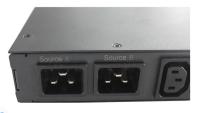China 19 Inch Rack Mount Static Transfer Switch PDU ATS with Dual Power Input and Fast Switch Time ≤6ms for sale