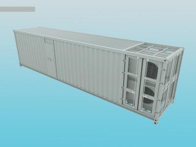 China Intelligent Management System Low PUE Rapid Deployment Containerized Data Center Prefabricated Solution for sale