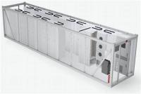 China Low PUE Containerized Data Center with 1100kg Static Payload and Custom Logo Label for SME Cloud and Edge for sale