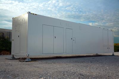 China 20ft 6pcs Racks Prefabricated Data Center with 1100kg Static Payload for Small IDC for sale