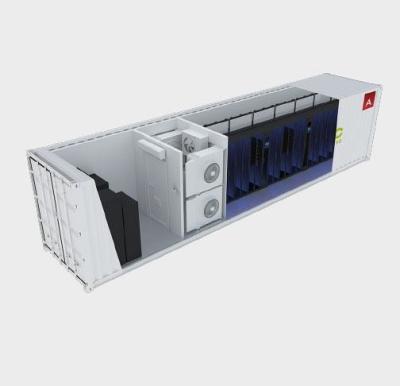 China ISO Prefabricated Container Data Center with 1100kg Static Payload Quick Deployment and Low PUE for sale