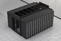 China Coolnet IMDC Dual-Row Cold Aisle Containment with 42U Server Racks, Modular Roof Panels and Integrated Power Cooling Monitoring for Data Center Expansion for sale