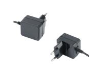 China Black Interchangeable Plug Adapter 60w Max Power DC Jack 2.1*5.5 AU EU US UK Version for sale