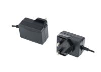China Black Interchangeable Plug Adapter 60w Max Power DC Jack 2.1*5.5 AU EU US UK Version for sale