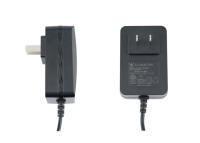 China 24W Black Interchangeable Plug Power Adapter 5V Output Voltage AU EU US UK Version. for sale