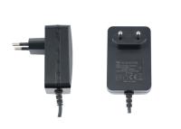 China 24W Black Interchangeable Plug Power Adapter 5V Output Voltage AU EU US UK Version. for sale