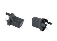 China Compact ABS Power Huoniu Adapter With Overload Protection 12V Output 1A Current US Plug for sale