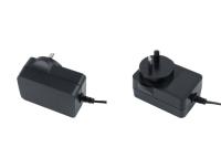 China Universal AC/DC Power Adapter 100 240v Efficiency Black Wall Plug Charger for sale