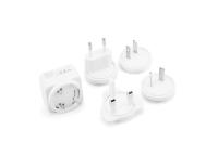 China Compact Black Wall Mount Power Adapter 12V Universal Compatibility US/EU/UK/AU ABS for sale