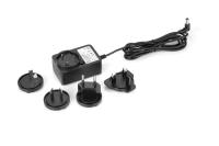 China 24W 12V DC Power Adapter with US/EU/UK/AU Plug Short Circuit Protection CE/FCC/RoHS Certifications for sale
