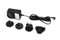 China 24W 12V DC Power Adapter with US/EU/UK/AU Plug Short Circuit Protection CE/FCC/RoHS Certifications for sale