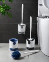 China TPR Toilet Cleaning Brush with Long Handle 1000pcs MOQ Custom Size Color for sale