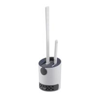 China 250g Magic TPR Long Toilet Bowl Cleaning Brush and Holder Set Small for sale